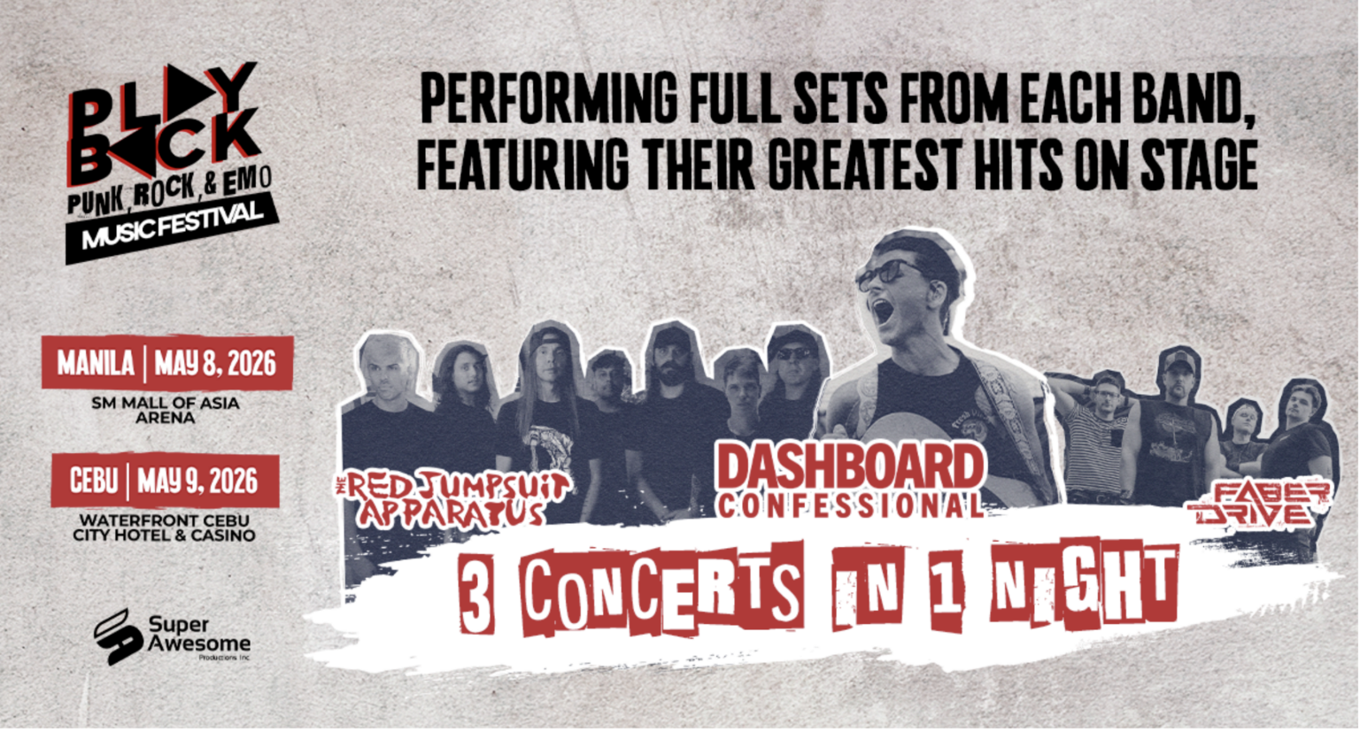 Volumes Up: Three Iconic Concerts in One Night at the Playback Punk ...